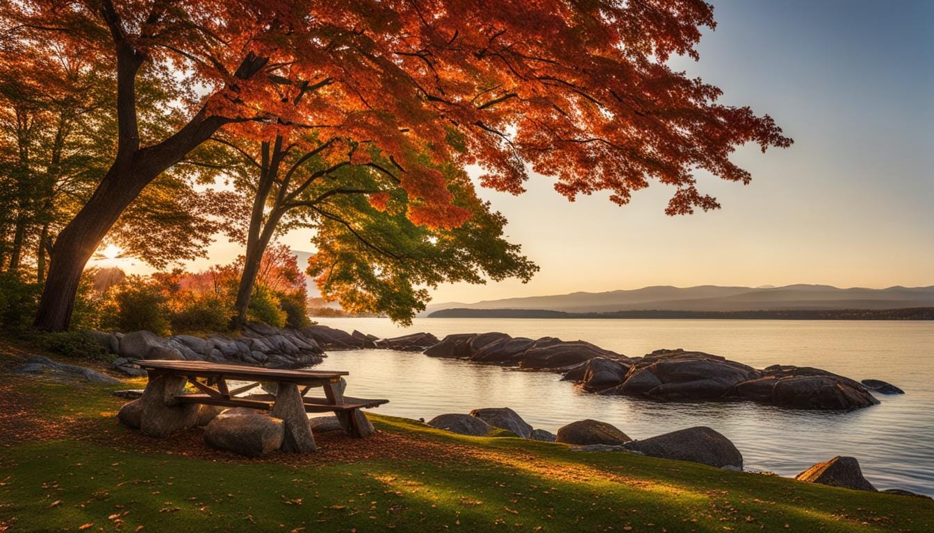 Knight Point State Park: Explore Vermont - Verdant Traveler
