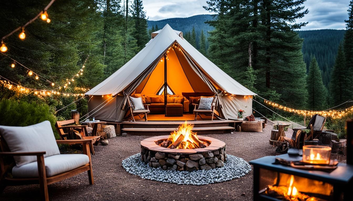 Create Your Own Glamping Tent Easily!